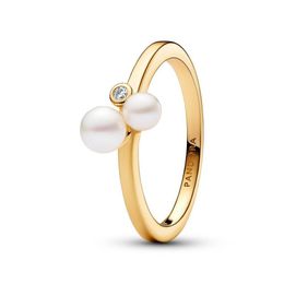Pandora Fingerring Timeless Ring für Damen mit Perlen
