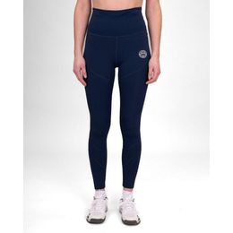 BIDI BADU Leggings Crew Sportleggings für Damen in dunkelblau