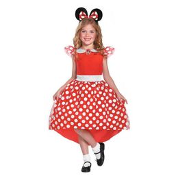 Smiffys Kostüm Disney's Minnie Maus Kleid für Mädchen