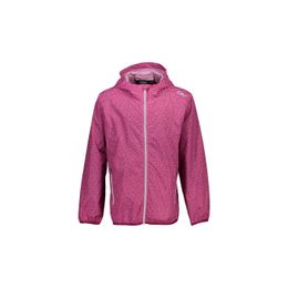 CMP Regenjacke Kid Rain Fix Hood mit schönem Punktmuster