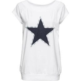 bonprix Shirt mit Sternenprint