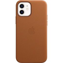 Apple-Leder Case iPhone 12 / iPhone 12 Pro - Magsafe - Leder Braun