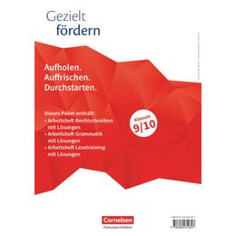 Cornelsen Gezielt fördern - Lern- und Übungshefte Deutsch - 9./10. Schuljahr, Gebunden