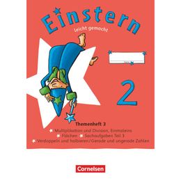 Cornelsen Einstern - Mathematik - Ausgabe 2021 - Band 2 Leicht gemacht - Themenheft 3 - Verbrauchsmaterial.Bd.2, Kartoniert (TB)