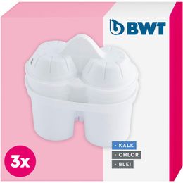 BWT Filterkartuschen Soft Filtered Water extra 3er Pack - entfernt Kalk - schützt Haushaltsgeräte