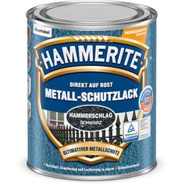Metall-Schutzlack Hammerschlag schwarz 750 ml - hammerite