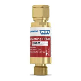 WITT Sicherheitseinrichtung typ rf 53 n g 1/4″ rh O2, Druckluft, nicht brennbare Gase