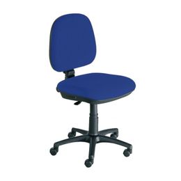 LÜLLMANN Lüllmann - Bürodrehstuhl Schreibtischstuhl Drehstuhl Bürostuhl 1040 x 480 x 450 mm Blau 210141 - Blau