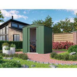 Gerätehaus Gartenmanager Dream 65 jade 2,83 m² ohne Schleppdach - Globel Industries