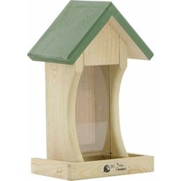 Cj Wildlife Wandfutterhaus Tennessee natur/grün LxBxH 19,5x14x36,5 cm Vogelhäuser