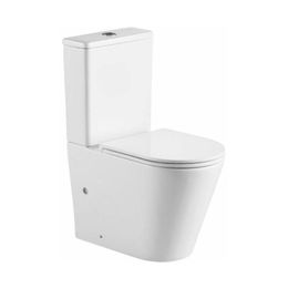 Modernes Stand-WC Keramik turin niedriger Spülkasten