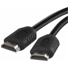 High Speed hdmi 2.0 Kabel mit Ethernet 3 m, 18 Gbit/s mit Ultra hd, 4K, 3D, arc Unterstützung, A-Stecker auf A-Stecker schwarz, S10300 - EMOS