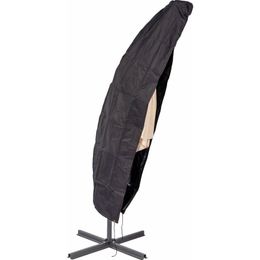 Maxxgarden - Schutzhülle für Ampelschirm - Sonnenschirmhüllen - Oxford pvc - 200 x 300 cm - Schwarz - black