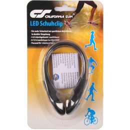 California Sun - led Schuh-Clip Schuhlicht Blinklicht Fahrradlicht Nachtlicht Sport Sicherheit