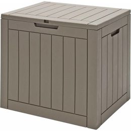 Auflagenbox, tragbare Aufbewahrungsbox 114L für Werkzeuge & Zubehör, multifunktionale wetterfeste Kissenbox für Garten, Poolbereich & Terrasse, 56 x