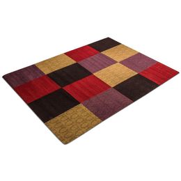 Teppich morgenland "Patchwork - Weys rechteckig" Teppiche Gr. B/L: 200 cm x 300 cm, 6 mm, 6 m², 1 St., goldfarben (gold) Orientalische Muster