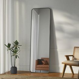 Wandspiegel gross schwarz spiegel mit Metallrahmen Standspiegel Rahmen hd Großer 40x140cm Ganzkörperspiegel - Boromal