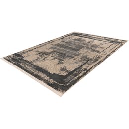 Teppich Kayoom "Adeon 200" Teppiche Gr. B/L: 120 cm x 170 cm, 13 mm, 1 St., grau Esszimmerteppiche