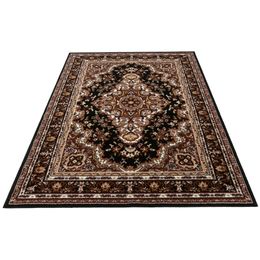 Teppich Home Affaire "Oriental" Teppiche Gr. B/L: 280 cm x 365 cm, 7 mm, 1 St., braun Orientalische Muster Orient-Optik, mit Bordüre, Teppich, Kurzflor, Weich, Pflegeleicht