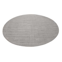 Teppich Esprit "Gil" Teppiche Gr. Ø 200 cm, 8 mm, 1 St., grau (hellgrau) Esszimmerteppiche