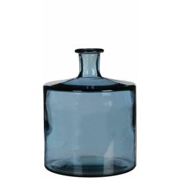 Mica Decorations - Mica Flasche Guan Glas blau 26 x 21 cm Deko-Accessoires