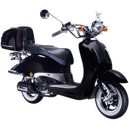 Motorroller Gt Union "Strada" & Mofas silberfarben (schwarz, silberfarben) Motorroller