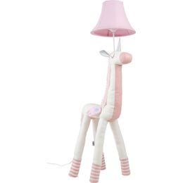 LED Stehlampe HAPPY LAMPS FOR SMILING EYES "Bonita das Einhorn" Lampen Gr. 1 flammig, Höhe: 120 cm, rosa (weiß, und silber) Kinder Kinderlampe LED Kinderleuchten