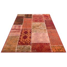 Teppich Home Affaire "Garry" Teppiche Gr. B/L: 240 cm x 330 cm, 7 mm, 1 St., orange (terra) Esszimmerteppiche