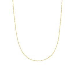 Kette ohne Anhänger Amor "Classics, 2023749" Halsketten Gr. Gelbgold 375, Länge: 50 cm, goldfarben Damen Ketten ohne Anhänger