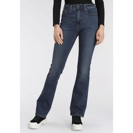 Levi's Bootcut-Jeans LEVI'S "725 High-Rise Bootcut" Gr. 27, Länge 34, blau (darkblue denim) Damen Jeans