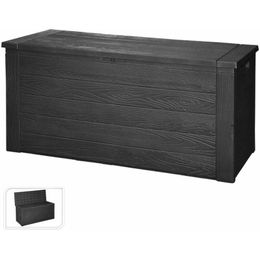 Gartenbox 300 l Dunkelgrau - Grau - Prolenta Premium