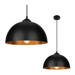 VINGO 2x led Pendelleuchte Hängelampe ohne Birne Decken-Lampe Deckenlampe Beleuchtung