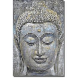 Signes Grimalt - Buddha Bilder Rechteckiges graues Bild - 120x80x3cm - Gris