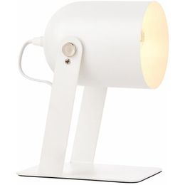 Brilliant - Lampe Yan Tischleuchte 29cm weiß 1x A60, E27, 30W, geeignet für Normallampen (nicht enthalten) Mit Schnurzwischenschalter - weiß
