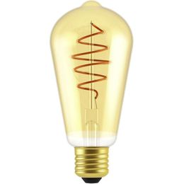 2080062758 led eek g (a - g) E27 Kolbenform 5 w Gold (ø x l) 64 mm x 109 mm dimmbar 1 St. - Nordlux