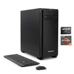 Hanseatic Gaming-PC "PC2202" Computer Gr. Microsoft Windows 11 Home (64 Bit), 16 GB RAM 1000 GB SSD, schwarz Gaming PCs