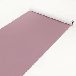 MICASIA Klebefolie pink einfarbig - Malve rosa - Selbstklebende Folie altrosa Größe HxB: 50cm x 100cm