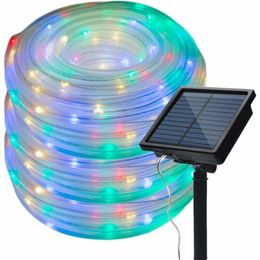 Wasserdichte Solar-Lichterkette, 200 LEDs, 8 Modi, Kupferdraht, Dekoration für Hochzeit, Garten, Bäume, Party, Terrasse