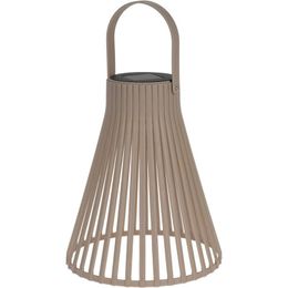 Home Styling - Solarlaterne, taupe, 23,5 cm