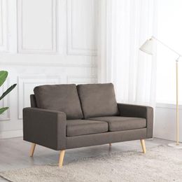 MAISONCHIC - 2-Sitzer-Sofa Loungesofa Couch Modern Taupe Stoff DE66799