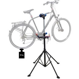 TrutzHolm ® - Fahrradmontageständer Reparaturständer Fahrradständer mit Werkzeugablage