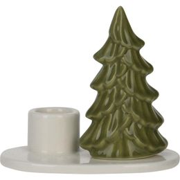 Kerzenständer für Weihnachten, mit Weihnachtsbaum, 8 cm