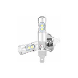 2x H1 6000K Super White 100W LED-Scheinwerferlampen-Set Nebelfahrlicht - Sjlerst