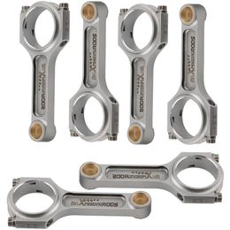 I-Schaft Pleuel Connecting Rods + Bolts für bmw 328i 528i E36 E46 M52B28 5.315'I-Schaft Pleuel Connecting Rods + Bolts für bmw 328i 528i E36 E46