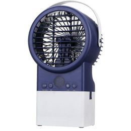 Tragbarer Klimaanlagenlüfter Raumaufladung Persönlicher Luftkühler Desktop-Klimaanlage Desktop-Lüfter Mini-Luftreiniger Luftbefeuchter mit 3