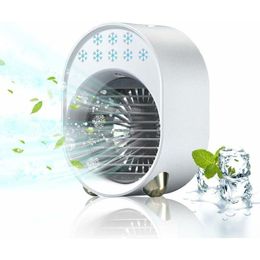 Rhafayre - Mini tragbare Klimaanlage, abgasfreie mobile Klimaanlage, leise mobile Klimaanlage, usb wiederaufladbare tragbare Klimaanlage, kleiner