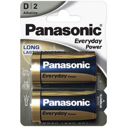 D Mono Everyday Power 1,5V Batterie 2er Blister - Panasonic