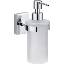 Klaam 40267-00000-00 Seifenspender 200 ml Chrom (glänzend), Weiß (satiniert) - Tesa