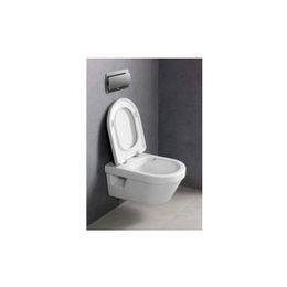 Villeroy & Boch Villeroy & Boch Wand-Tiefspül-WC Architectura, Combi-Pack WC und WC-Sitz weiß