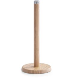 zeller - Küchentuchständer, Bamboo / Edelstahl ø 14 x 32 cm